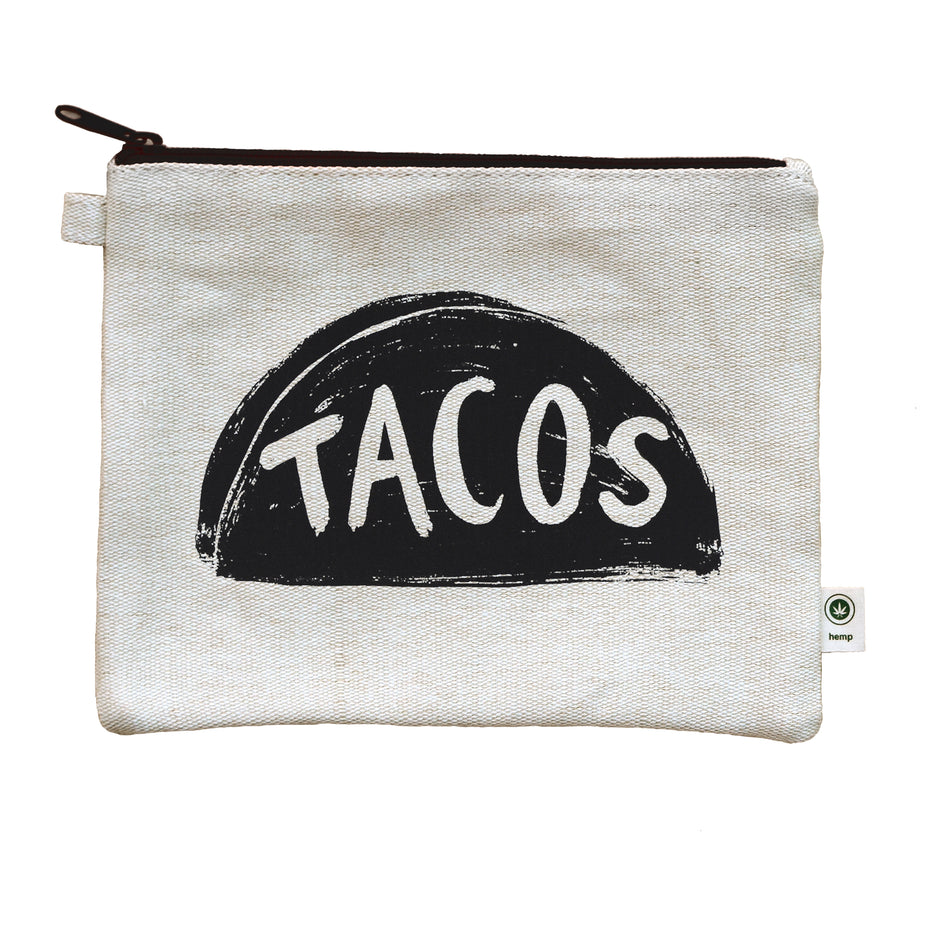 Taco Lover Canvas Pencil Pouch – Xenotees